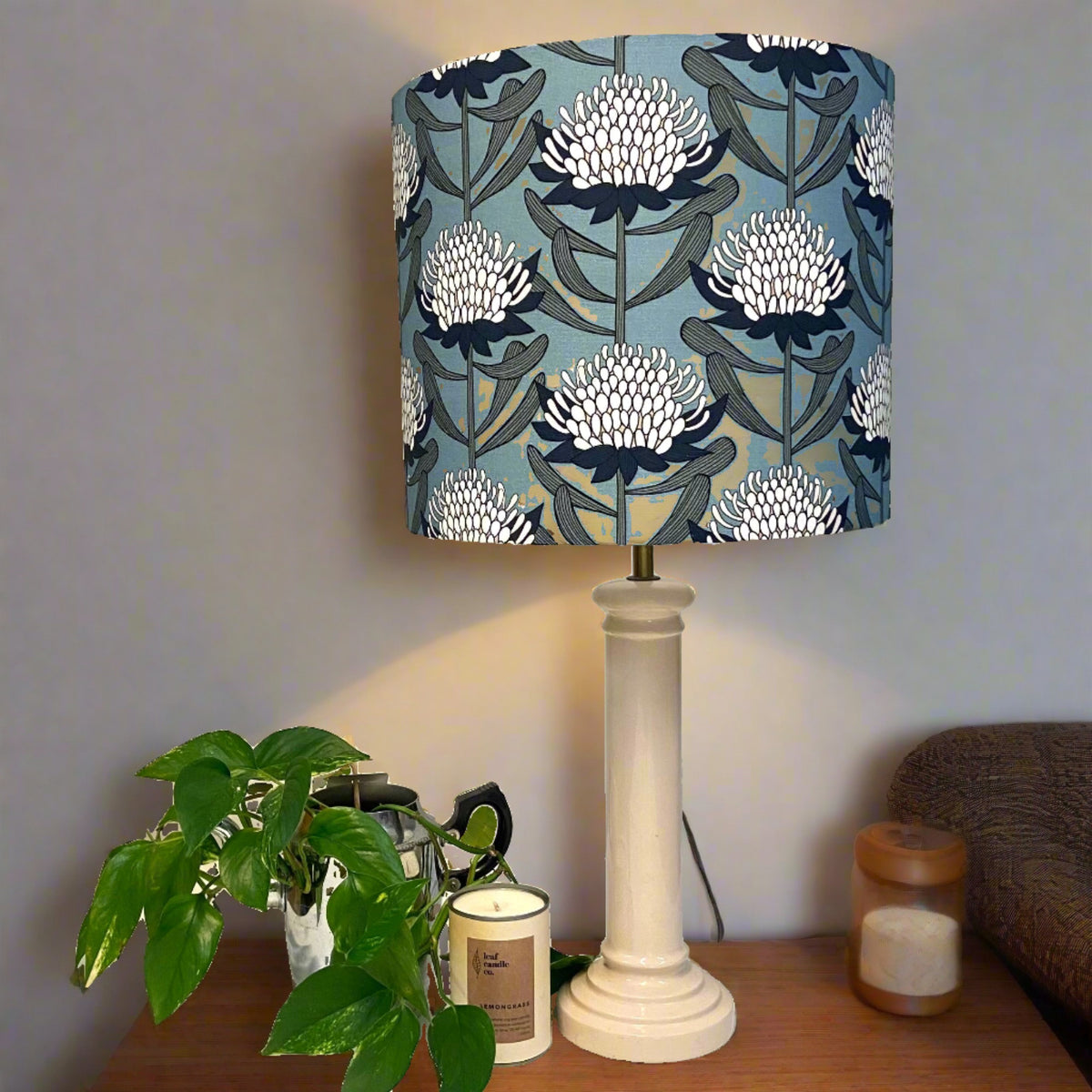 Custom Lamp Shade only - Waratahs Blue – Far Fetched Designs