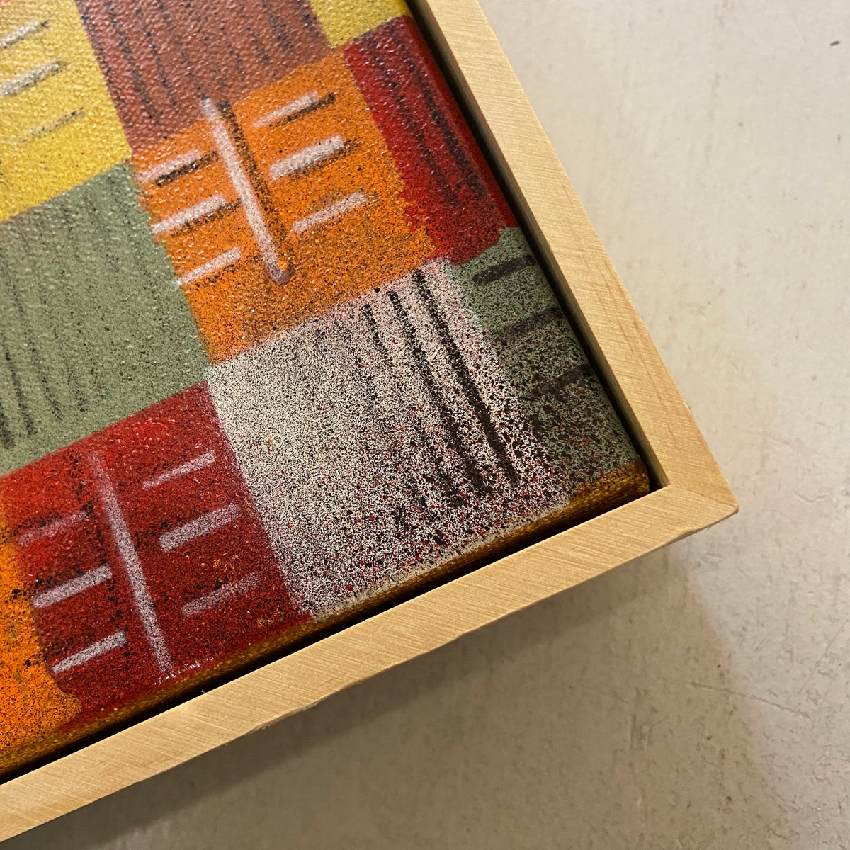 Spray paint on Canvas Original Artwork - Containers (medium rectangle ...
