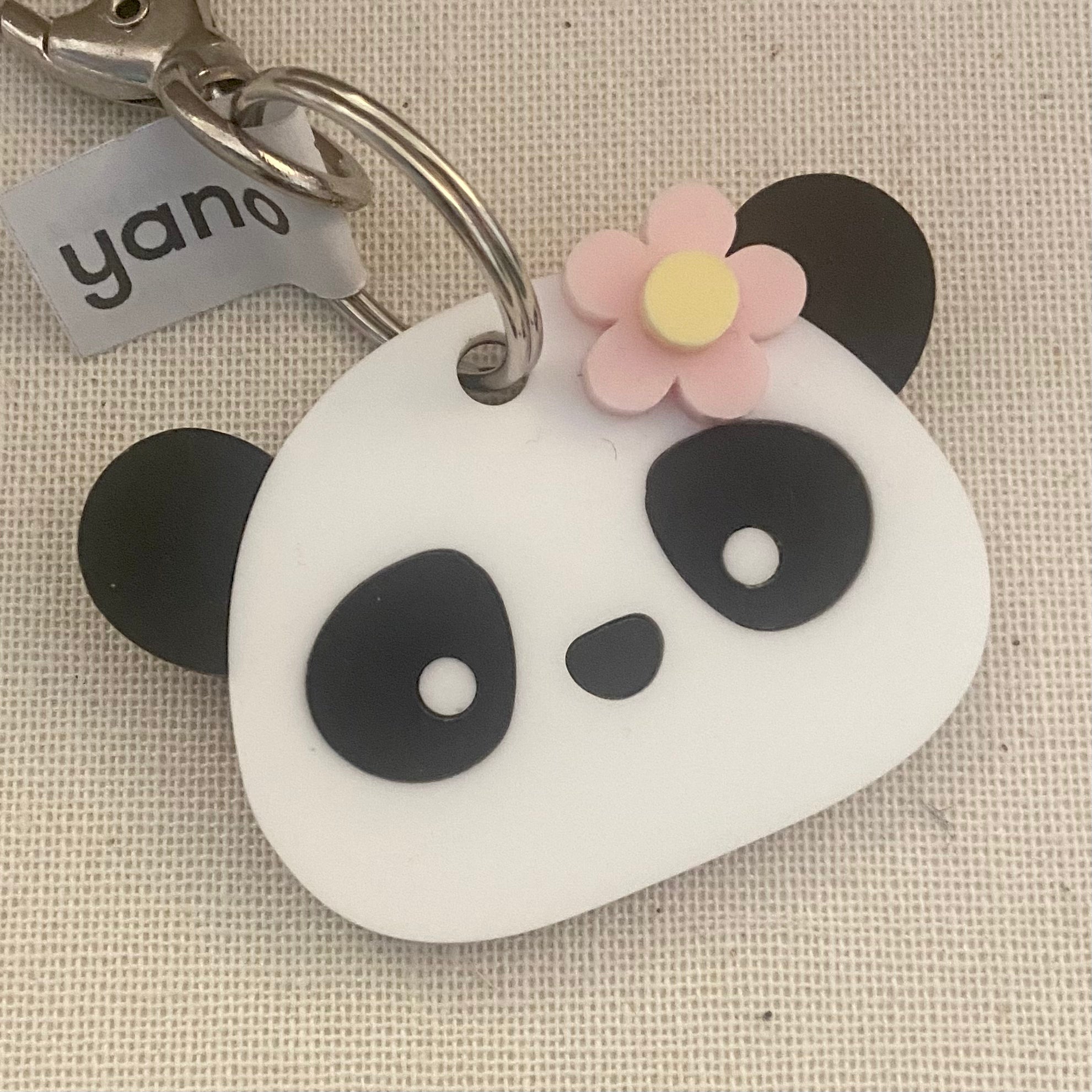 Panda Keyring – Far Fetched Designs
